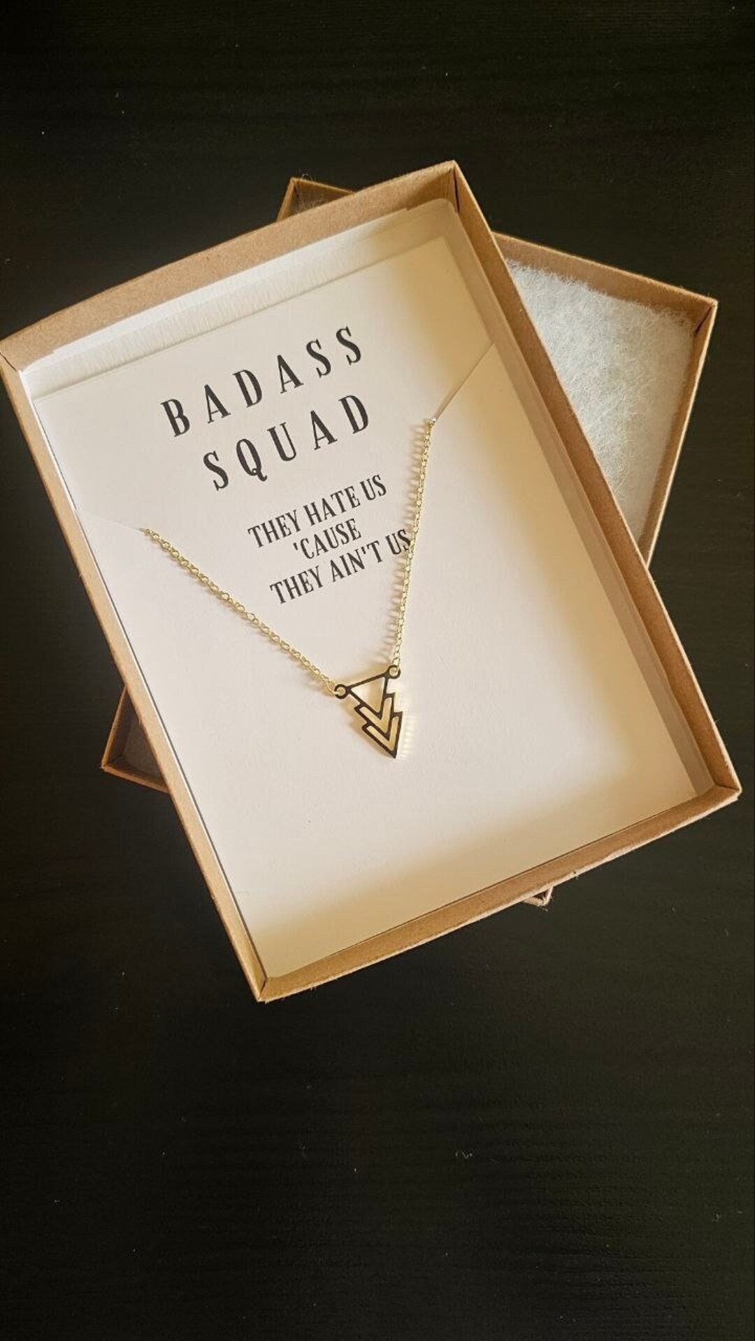 BADASS SQUAD, Necklace Woman, Necklace Girl, Gifts for Girl - Etsy