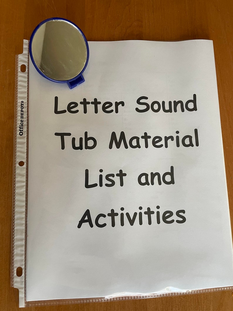 Letter Sound Tubs Alphabet Letter and Digraph Sounds - Etsy Canada