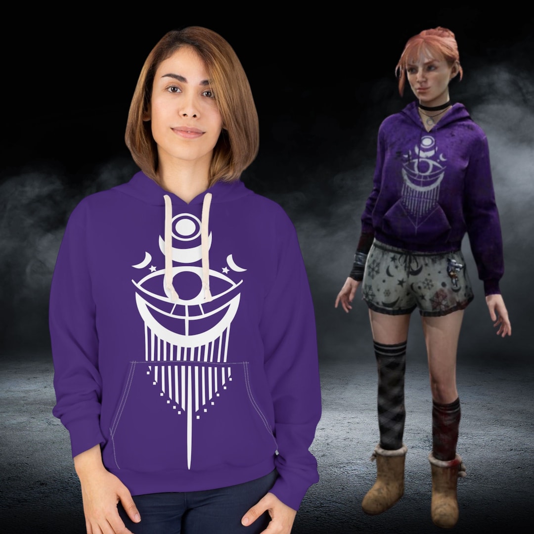 Purple Mystic Hoodie: Compatible With a Mikaela Reid Cosplay From Dbd ...