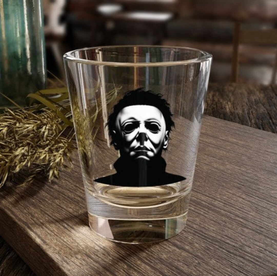 Horror Shot Glass: Michael Myers Shot Glass (halloween Shot Glass) - Etsy