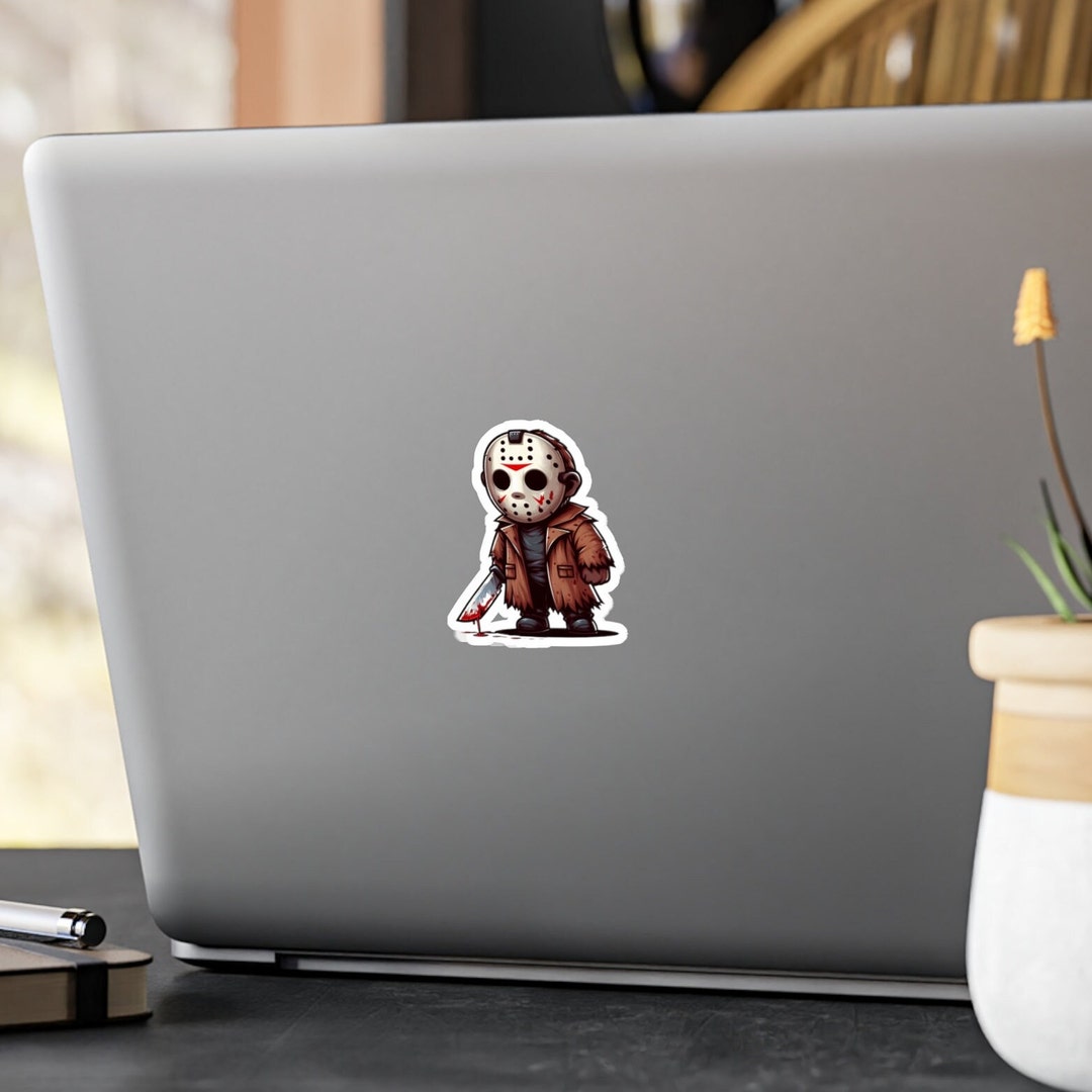 Jason Voorhees Friday the 13th Inspired Sticker, Chibi Slasher Sticker ...