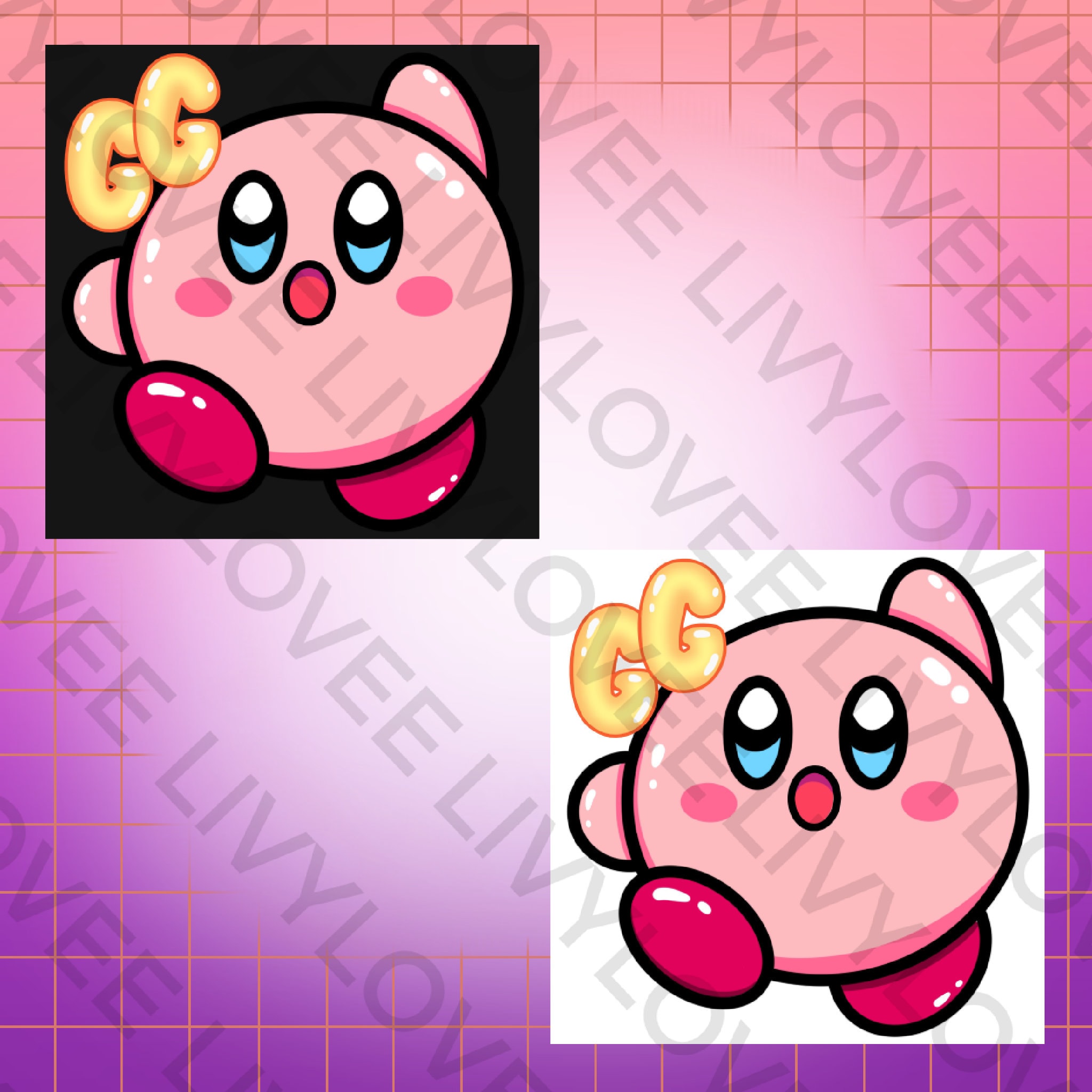 Kirby Emote Pack - Etsy