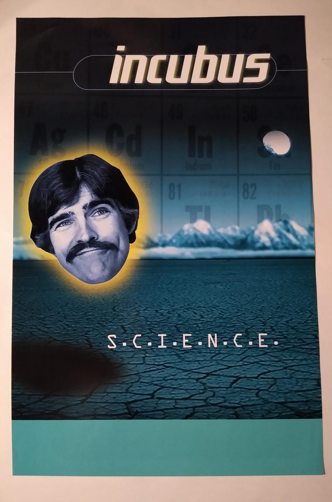 INCUBUS Vintage Poster Rare Album Promo for SCIENCE 1997 CD Album ...