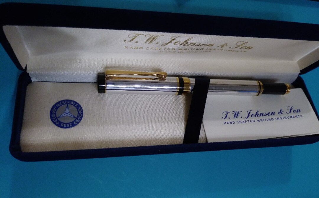 Mercedes Benz Vintage Fountain Ink Pen Handcrafted in USA - Etsy