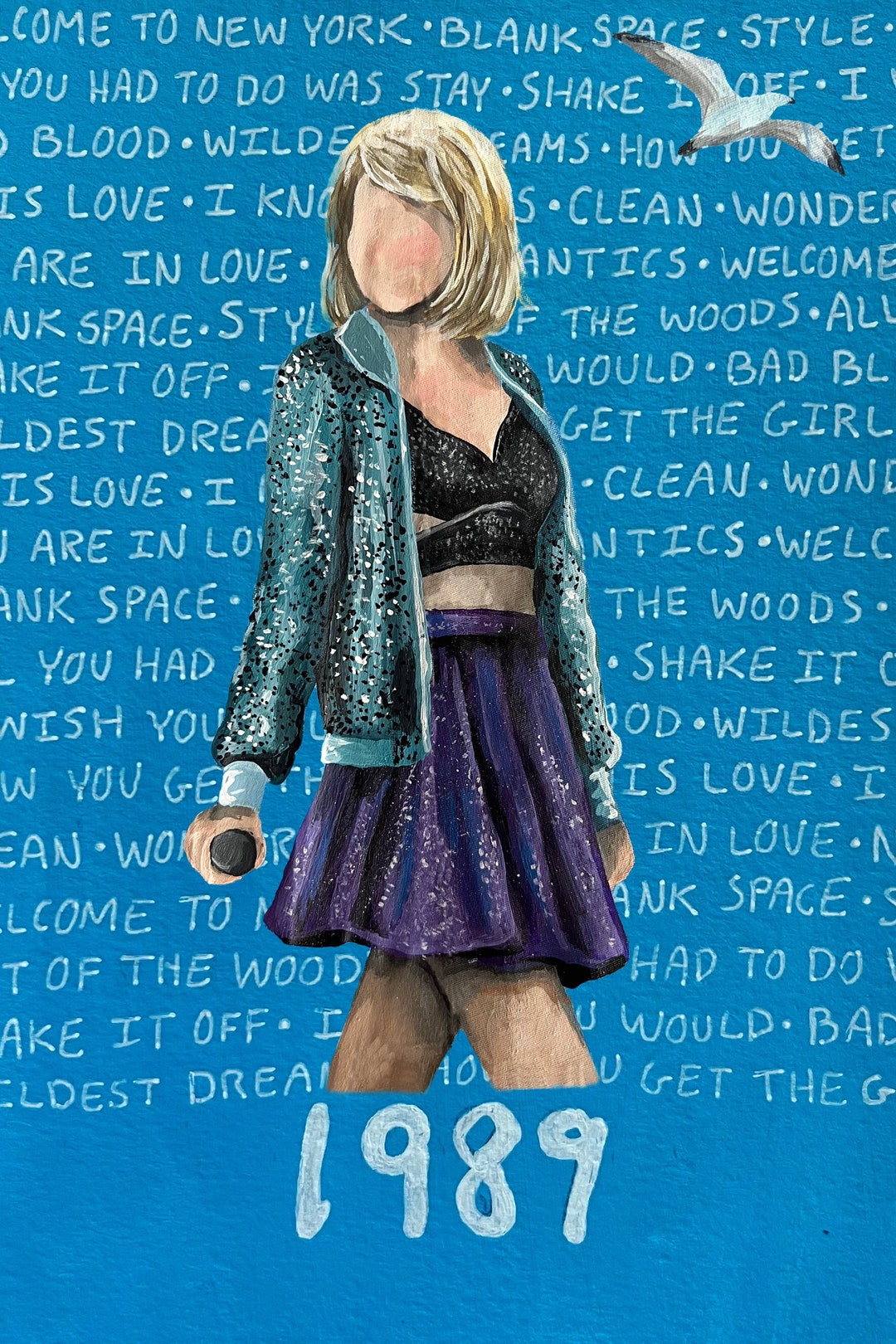 Taylor Swift Eras Sticker 1989 - Etsy