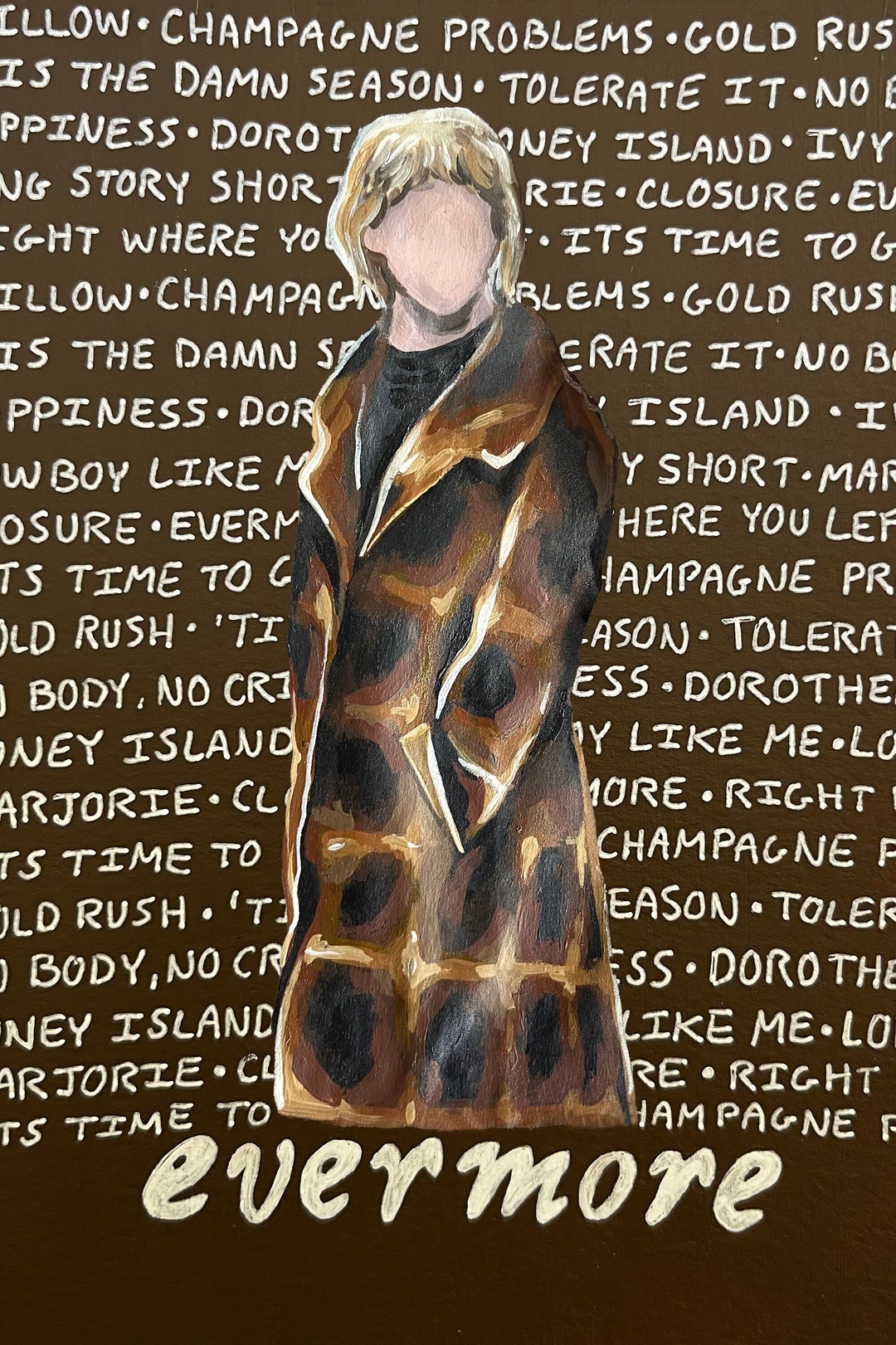 Taylor Swift Eras Sticker - Evermore - Etsy