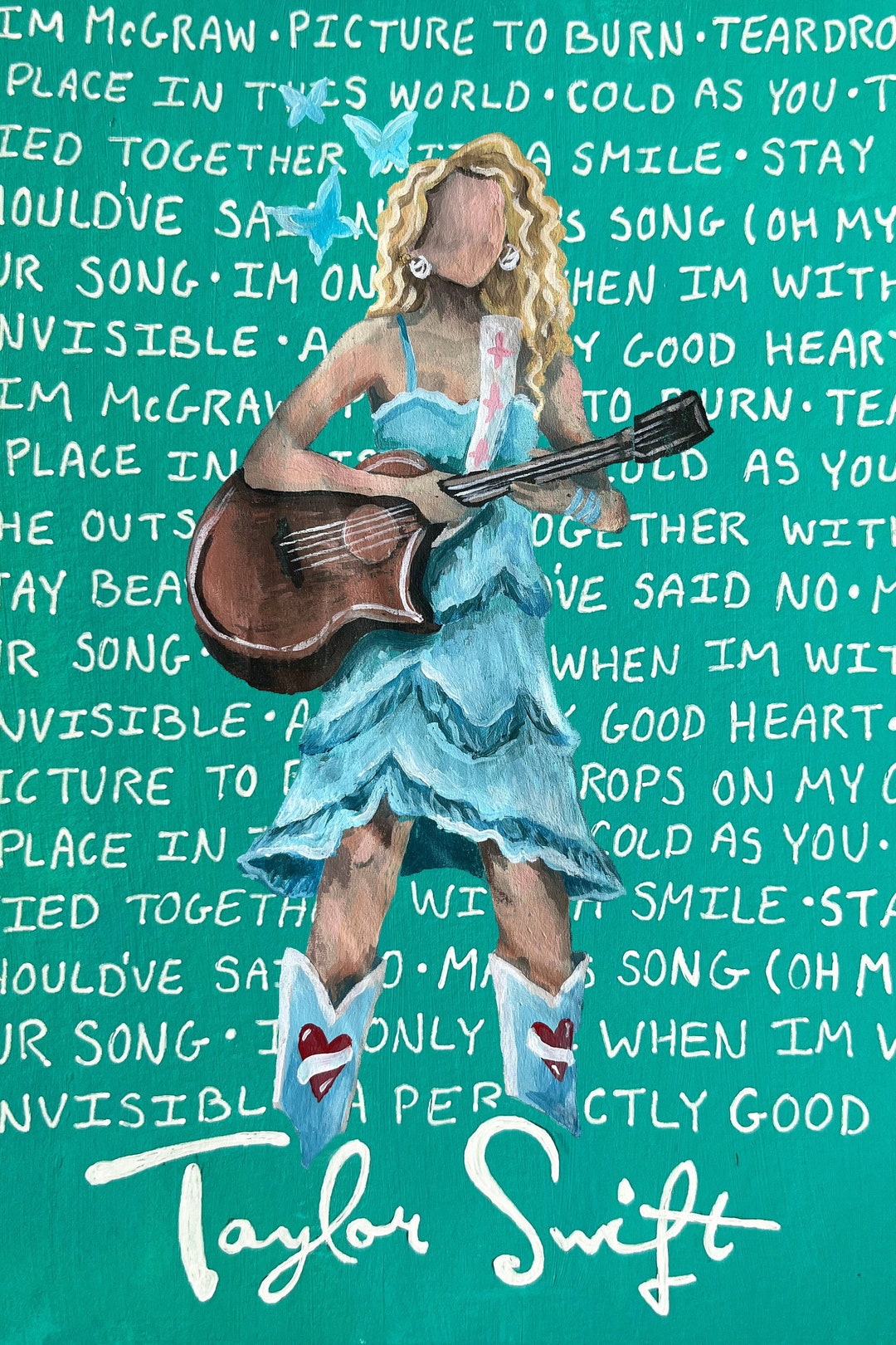 Taylor Swift Eras Sticker - Debut - Etsy