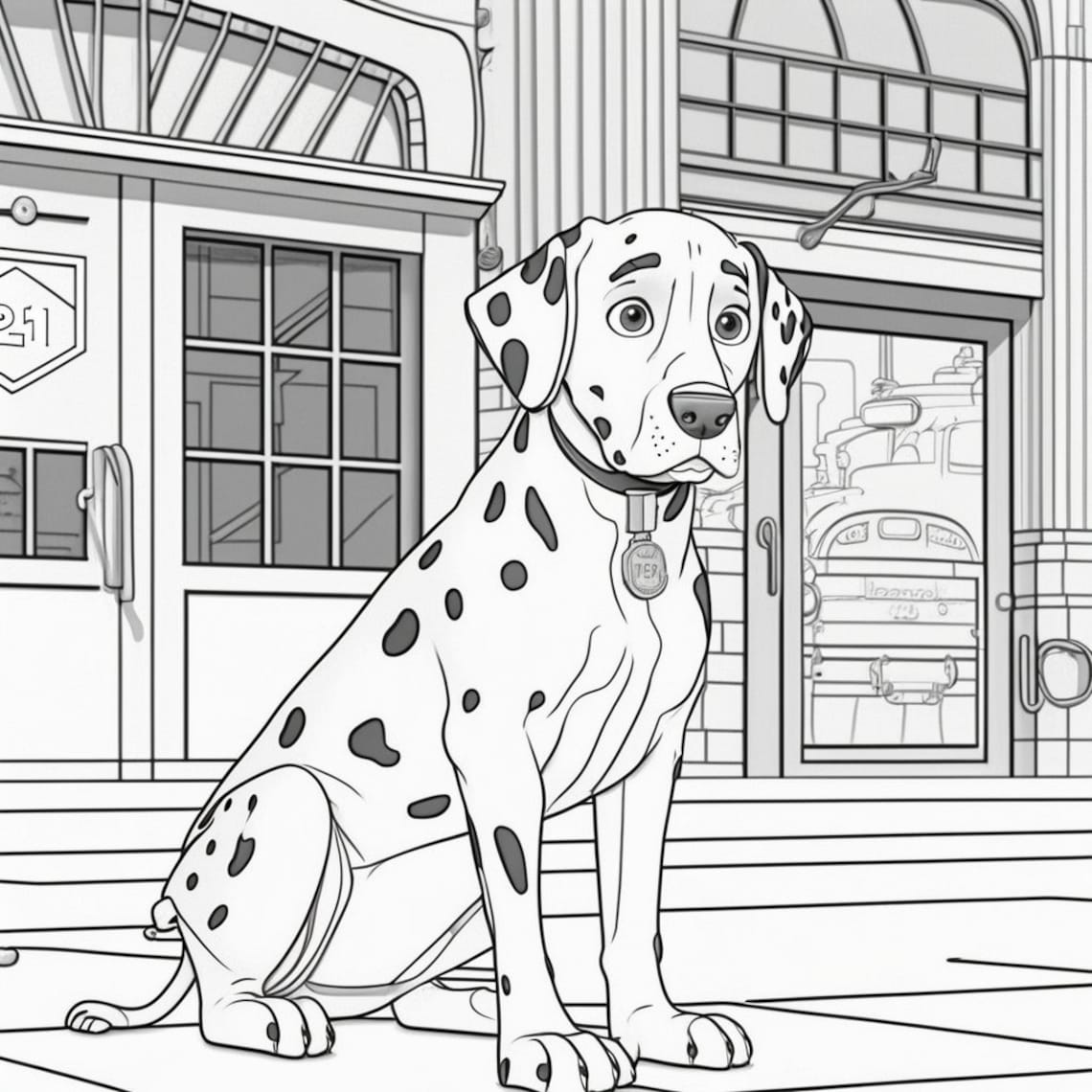 10 Printables Dog Coloring Pages Instant Digital Download PDF - Etsy