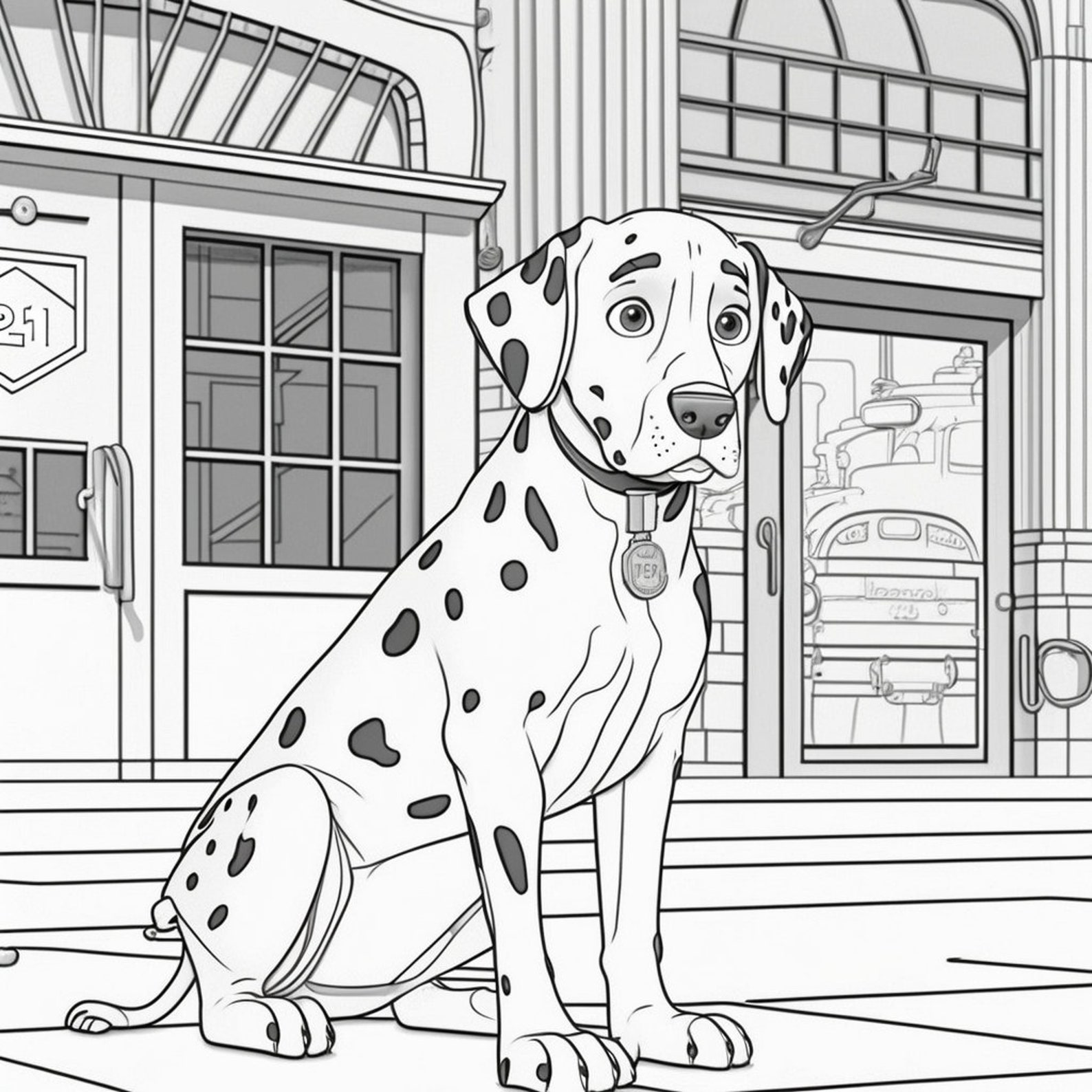 10 Printables Dog Coloring Pages Instant Digital Download PDF - Etsy