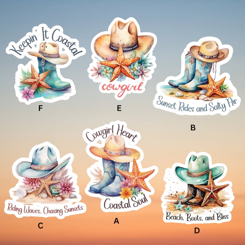 Coastal Decals - Etsy