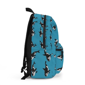 Orcas Whales Backpack Dive Into Style With This Ocean-inspired Daypack ...