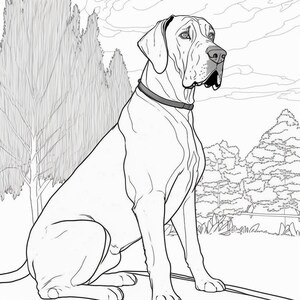 10 Printables Dog Coloring Pages Instant Digital Download PDF - Etsy
