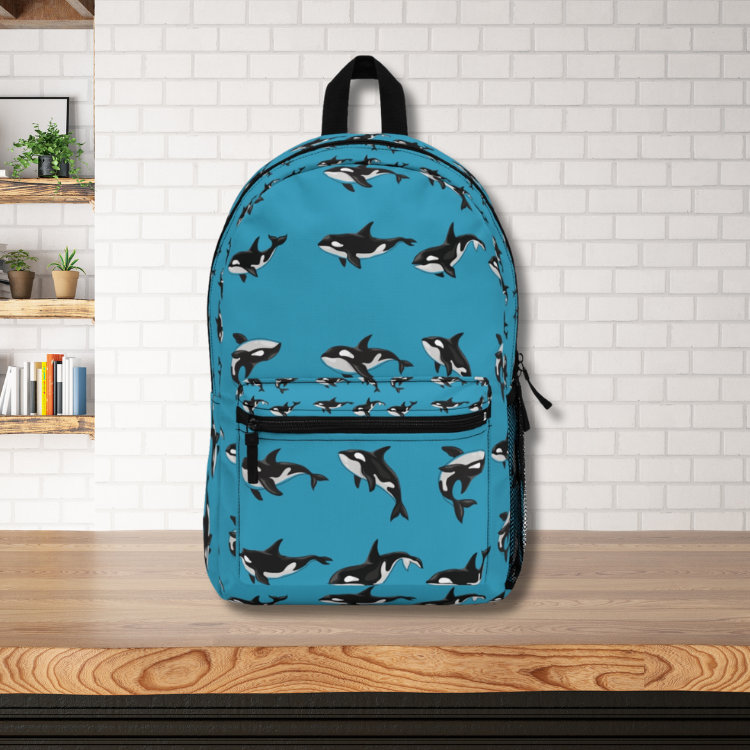 Orcas Whales Backpack Dive Into Style With This Ocean-inspired Daypack ...