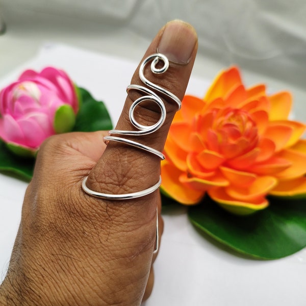 Silver Ring Splint Etsy