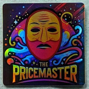 The Pricemaster Holographic Vinyl Sticker | Denton Texas | Rainbow ...