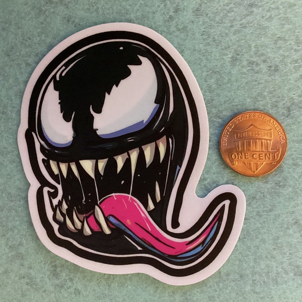 Venom Vinyl Stickers - Etsy