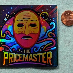 The Pricemaster Holographic Vinyl Sticker | Denton Texas | Rainbow ...