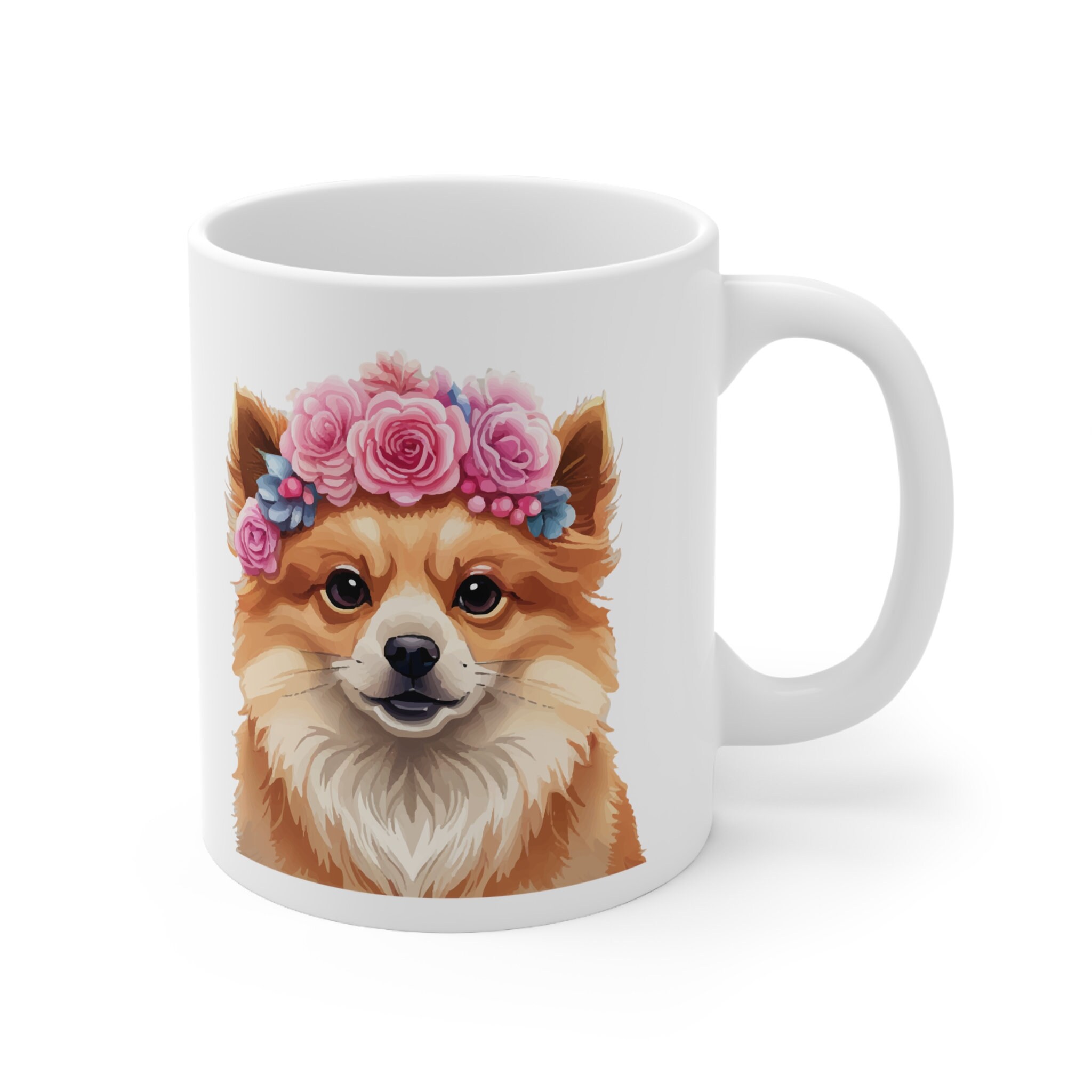 Pomeranian Ceramic Mug Pomeranian Coffee Mug - Etsy