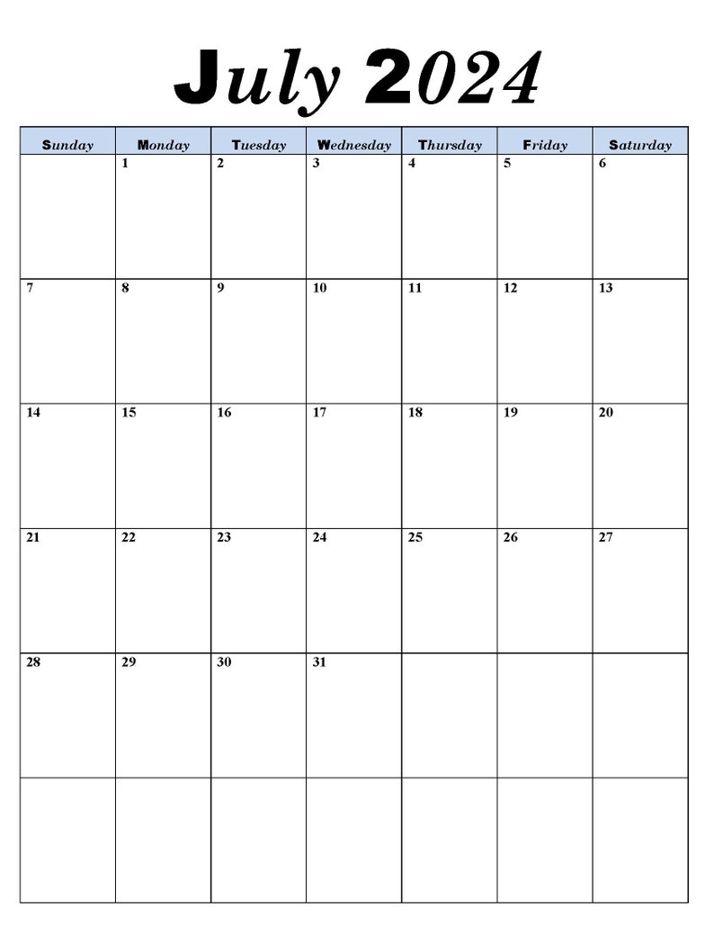 Fiscal School Year Calendar July 2024-june 2025 | Printable | Instant ...