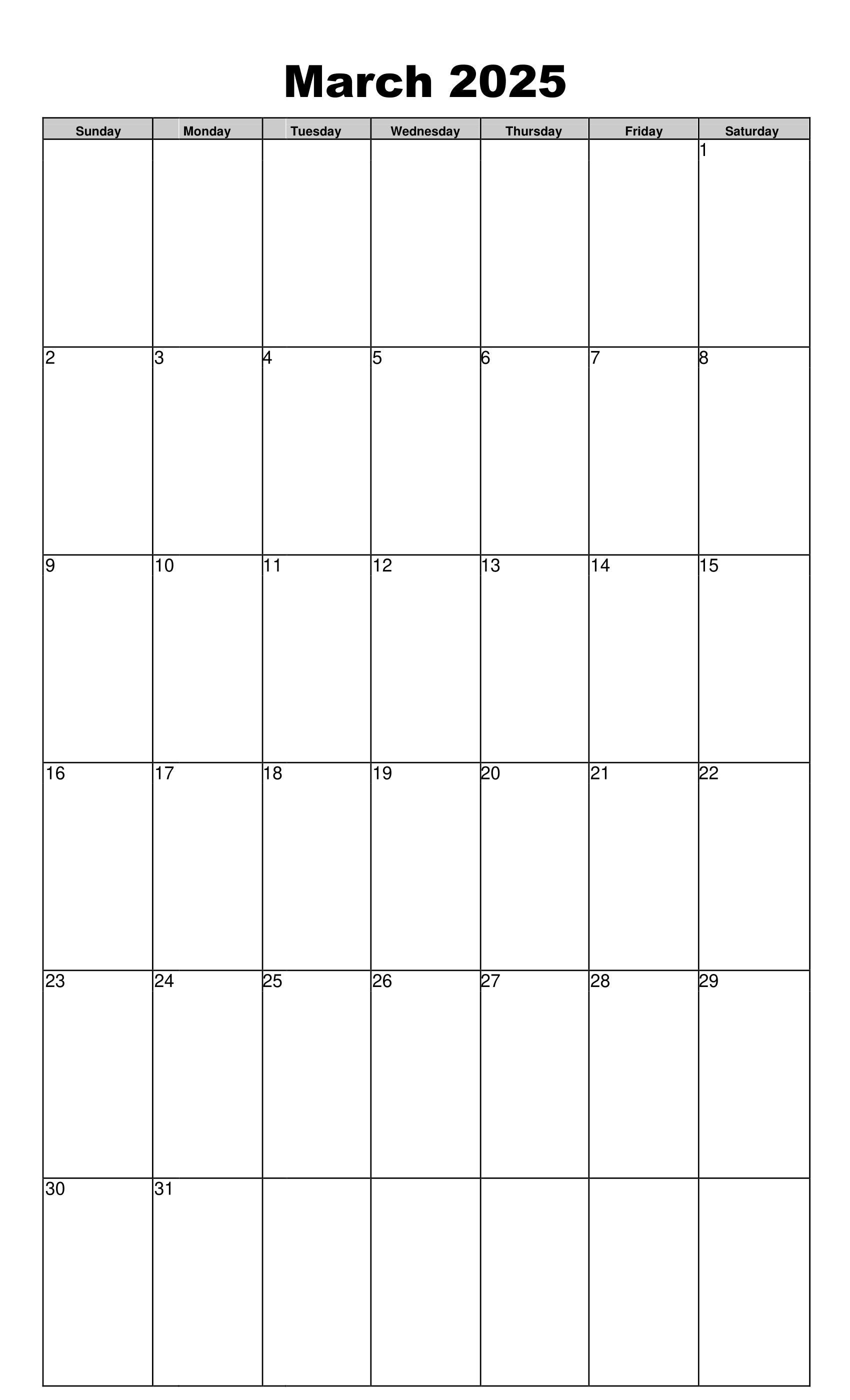 12 Month Printable Calendar: Blank | Self Type (digital Download) - Etsy