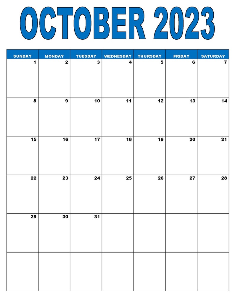 12 Month Calendar October 2023-september 2024 | Printable| Instant ...