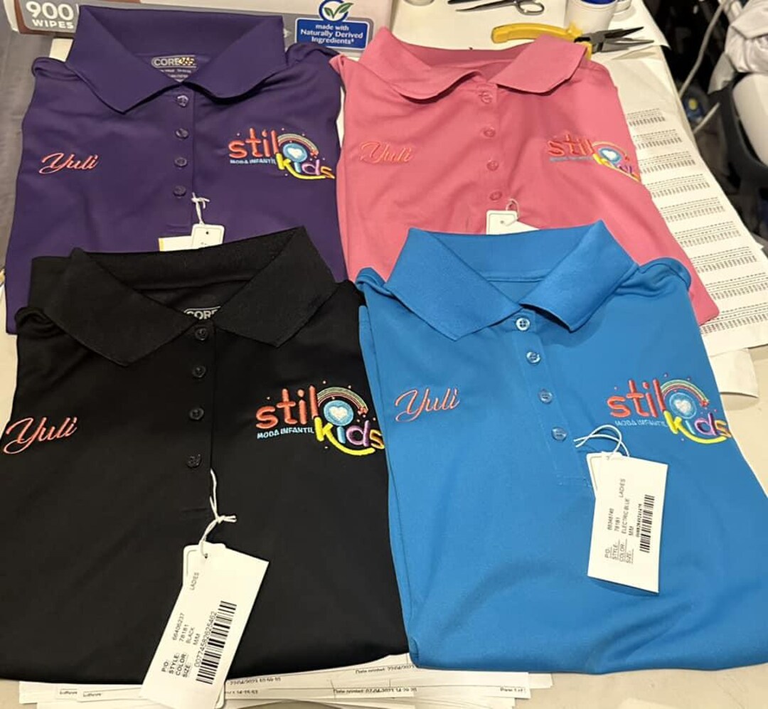 Custom Embroidered Polos - Etsy