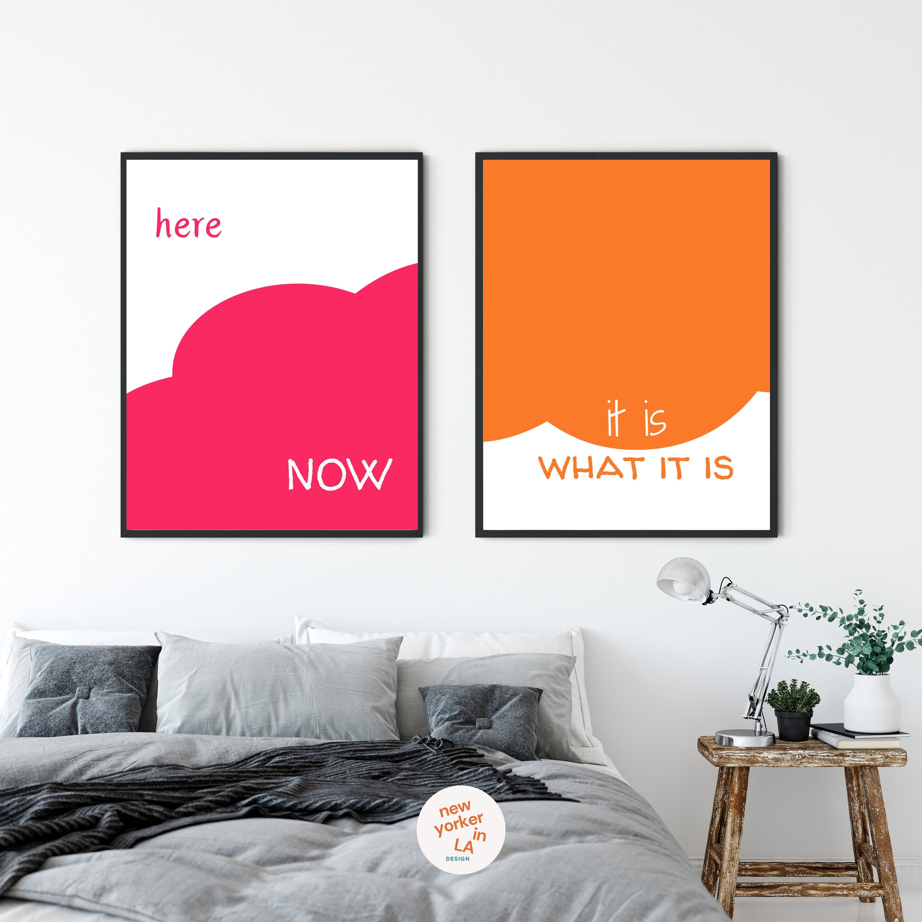 Trendy Retro Poster Set of 5 | Motivational Poster | Inspirational Wall ...