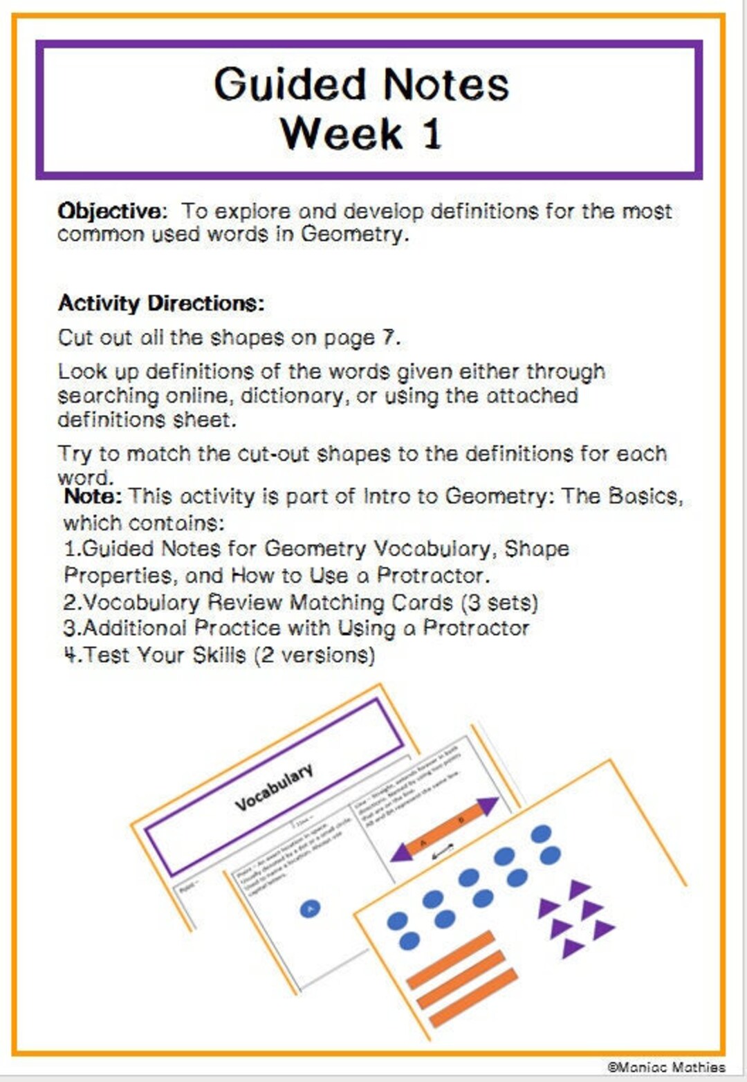 Intro to Geometry the Basics - Etsy