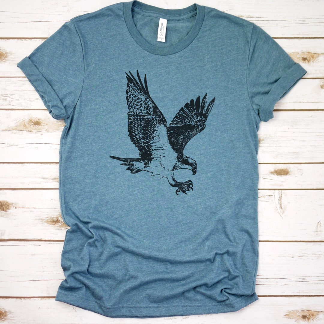 Osprey Tee Hawk Tee Falcon T-shirt Birds of Prey Gift Seahawk - Etsy