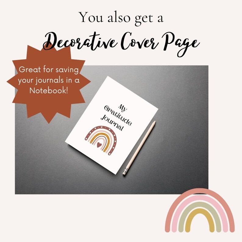 5 Minute Journal | Reflection Journal | Gratitude Journal | Daily ...