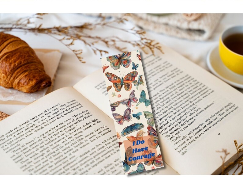 Book Mark | Bookworm | Printable Bookmarks | Butterfly Bookmarks ...