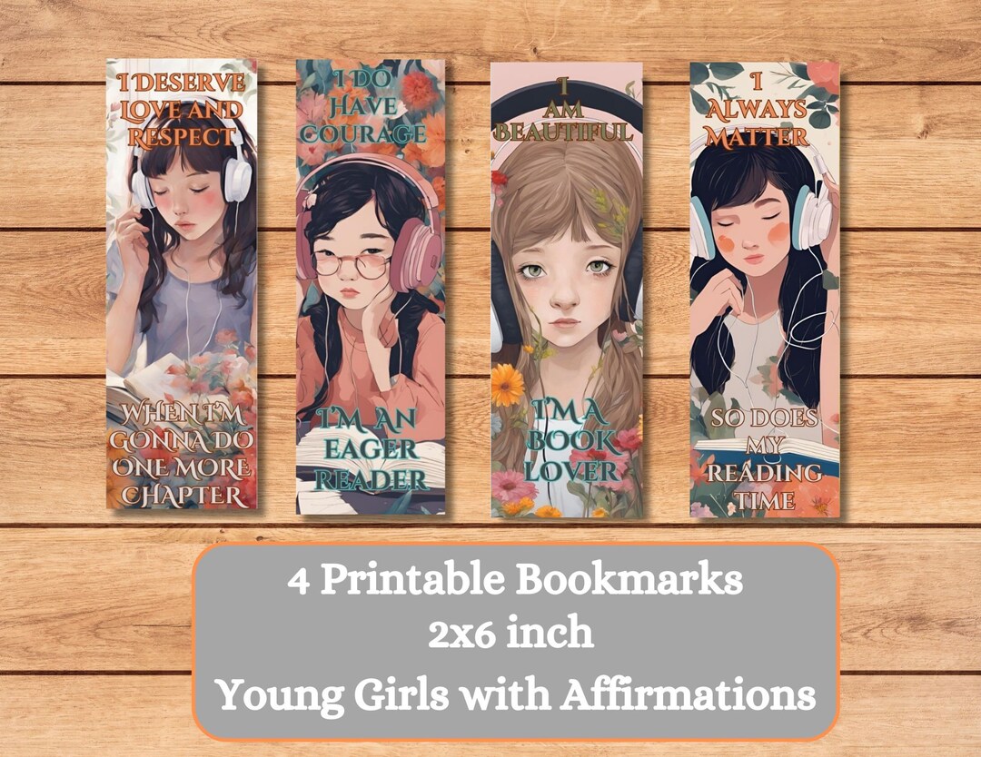 Book Mark Bookworm Printable Bookmarks Cute Bookmark Young Readers ...