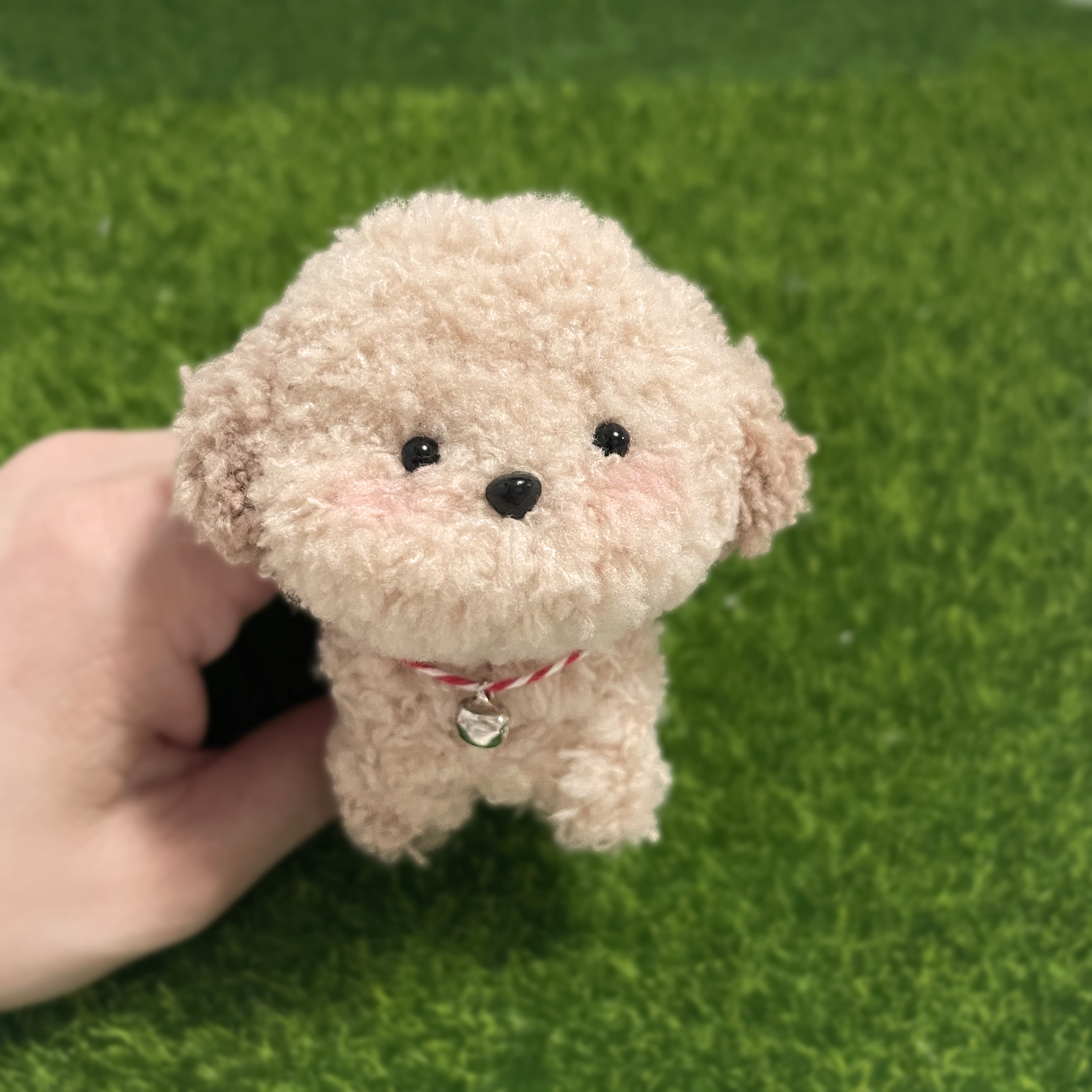 Handmade Plush Root Twisting Rod Puppy, Plush Animal, Kawaii Puppy ...