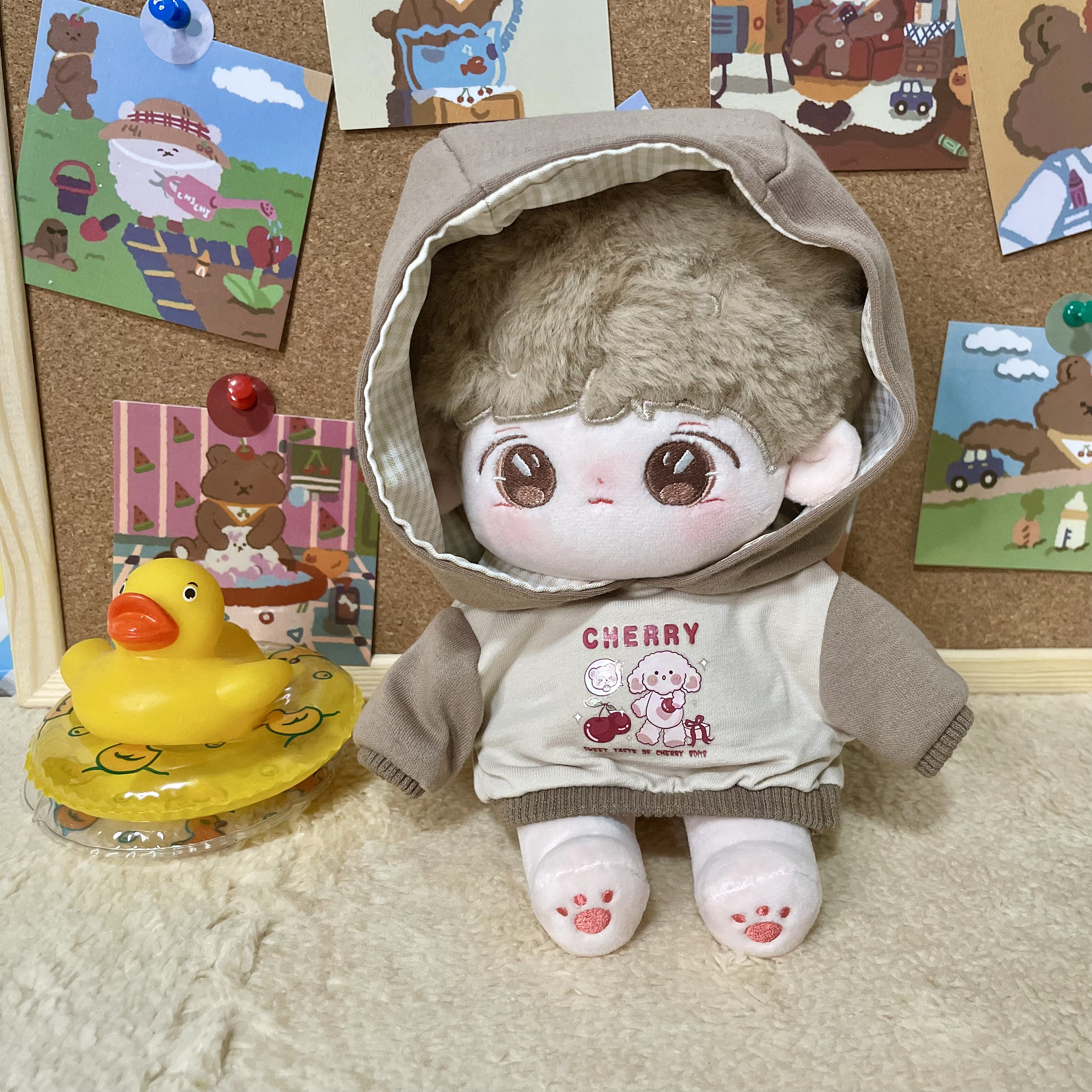 20CM Handmade Plush Doll Clothes Plush Doll Cute Hoodies - Etsy