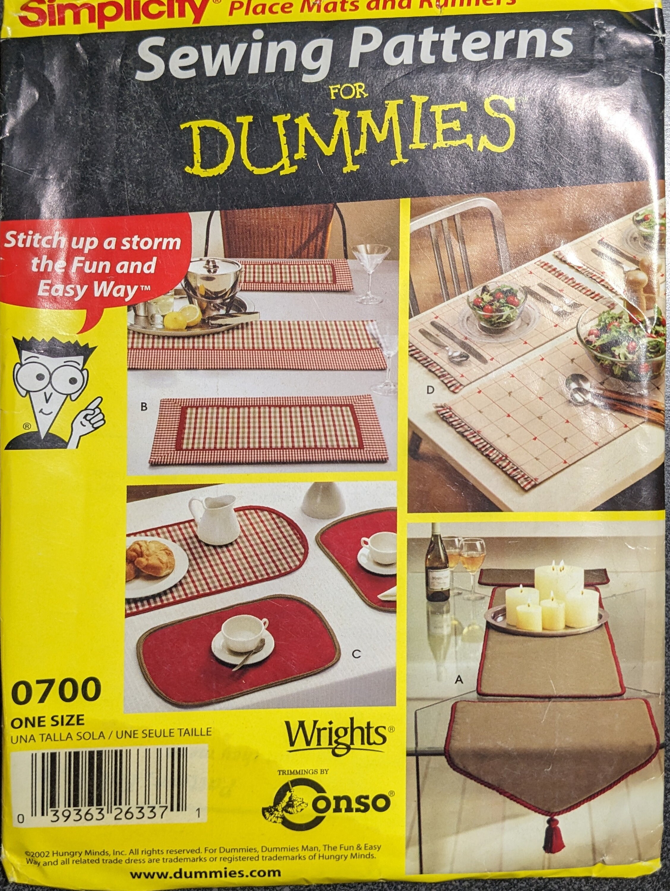 Simplicity Sewing Patterns for Dummies C105 - Etsy