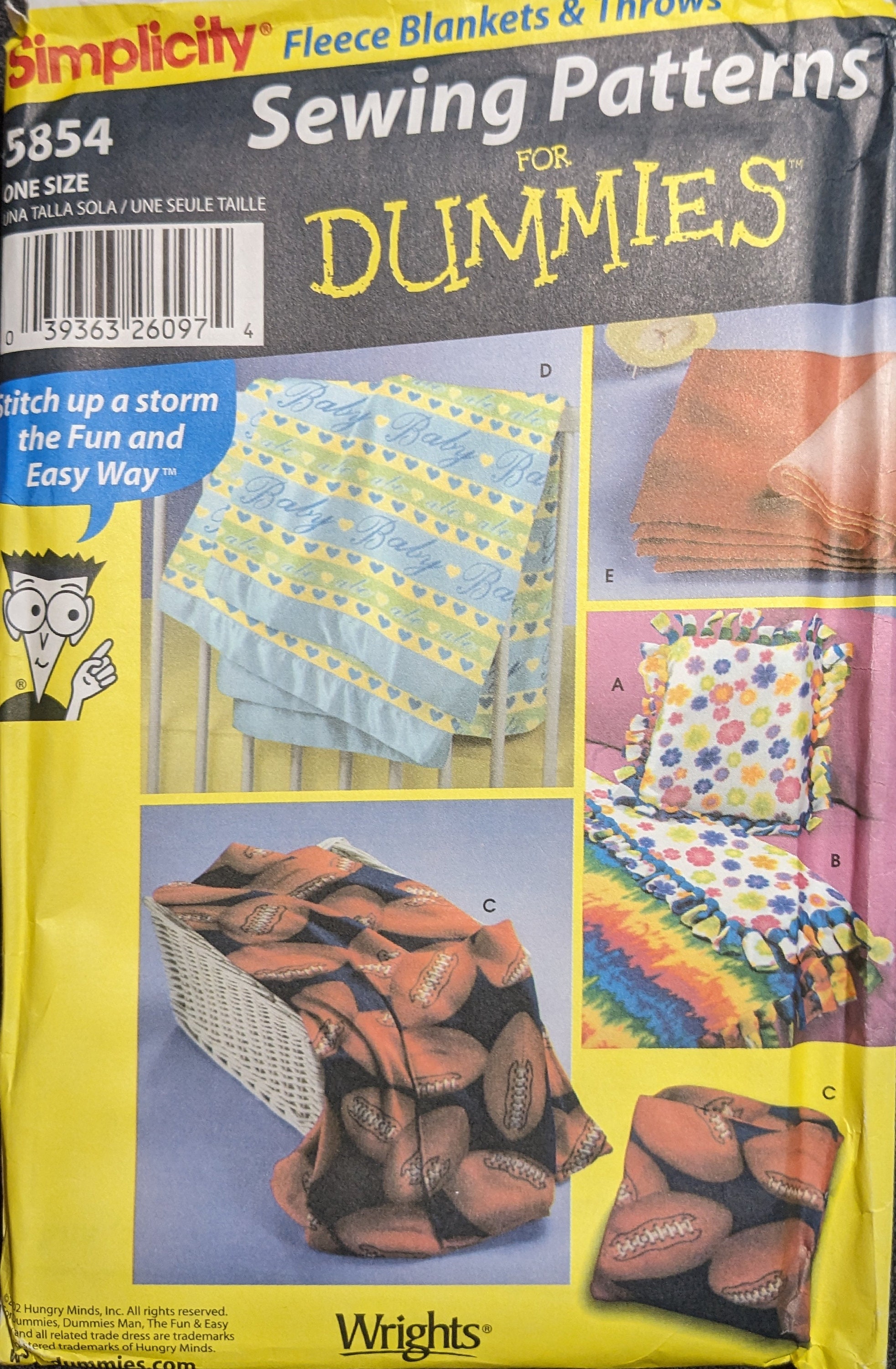 Simplicity Sewing Patterns for Dummies C105 - Etsy
