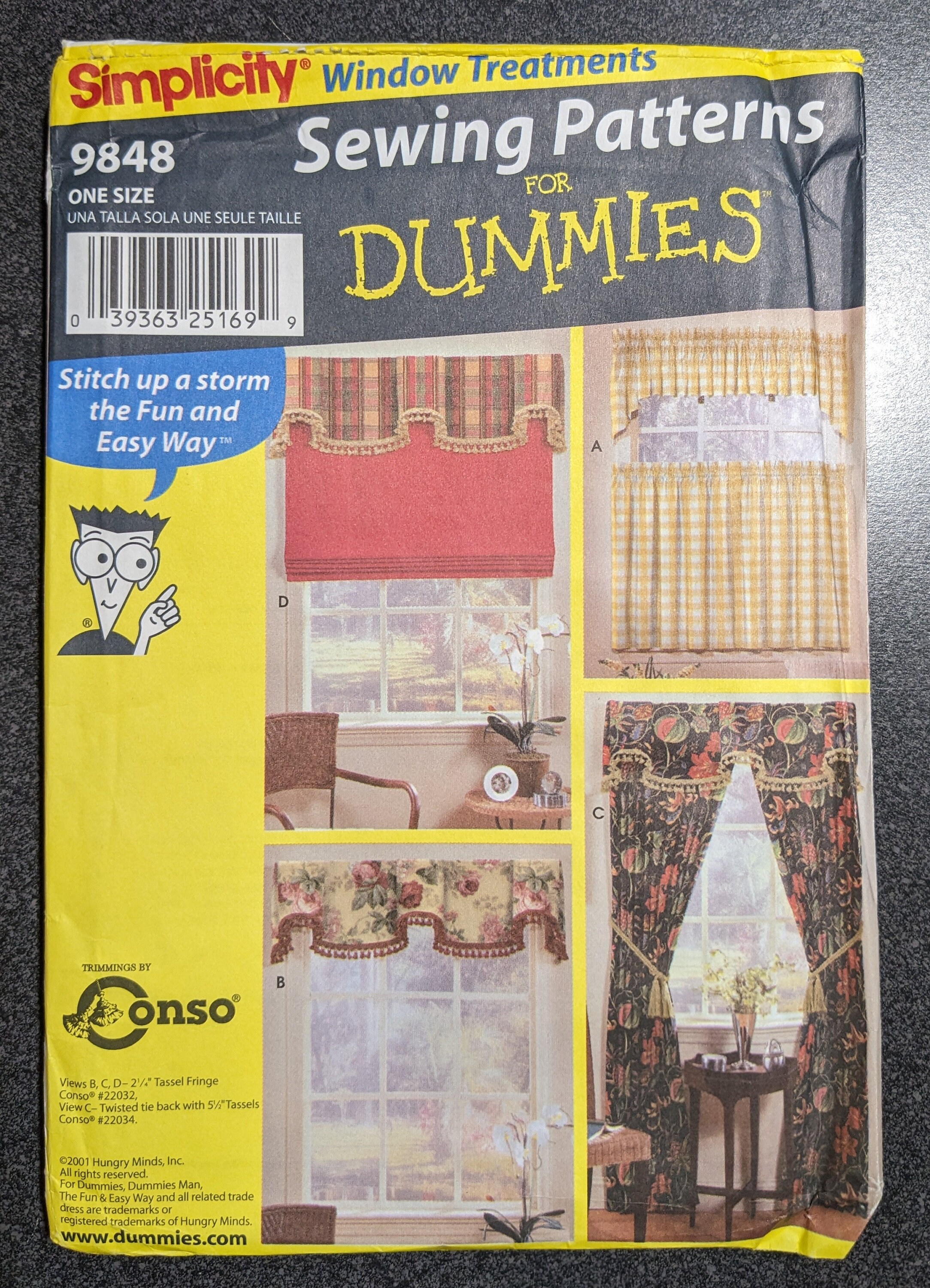 Simplicity Sewing Patterns for Dummies C105 - Etsy
