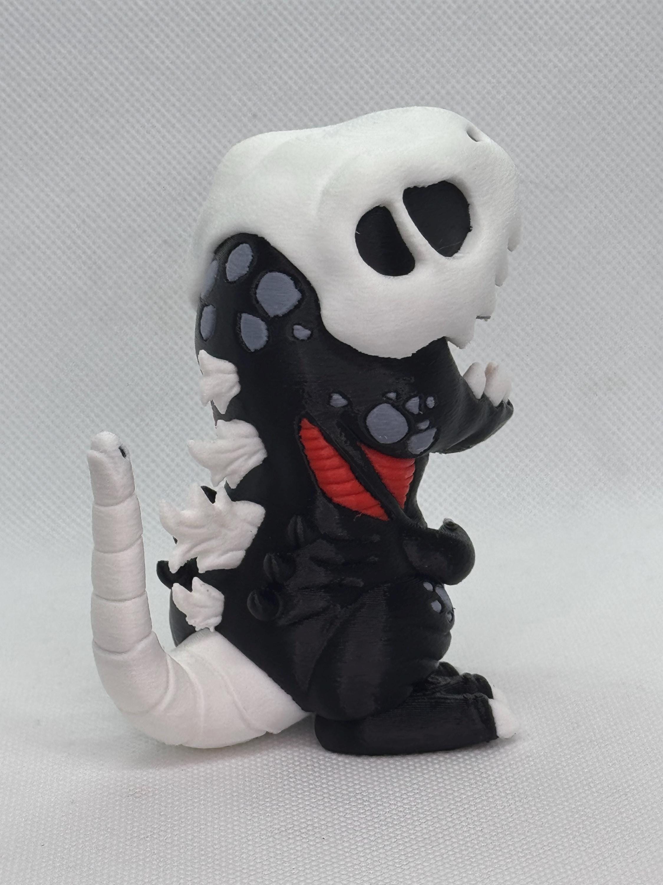 Boney Beast Zilla T-rex 3D Printed Dinosaur Toy - Etsy