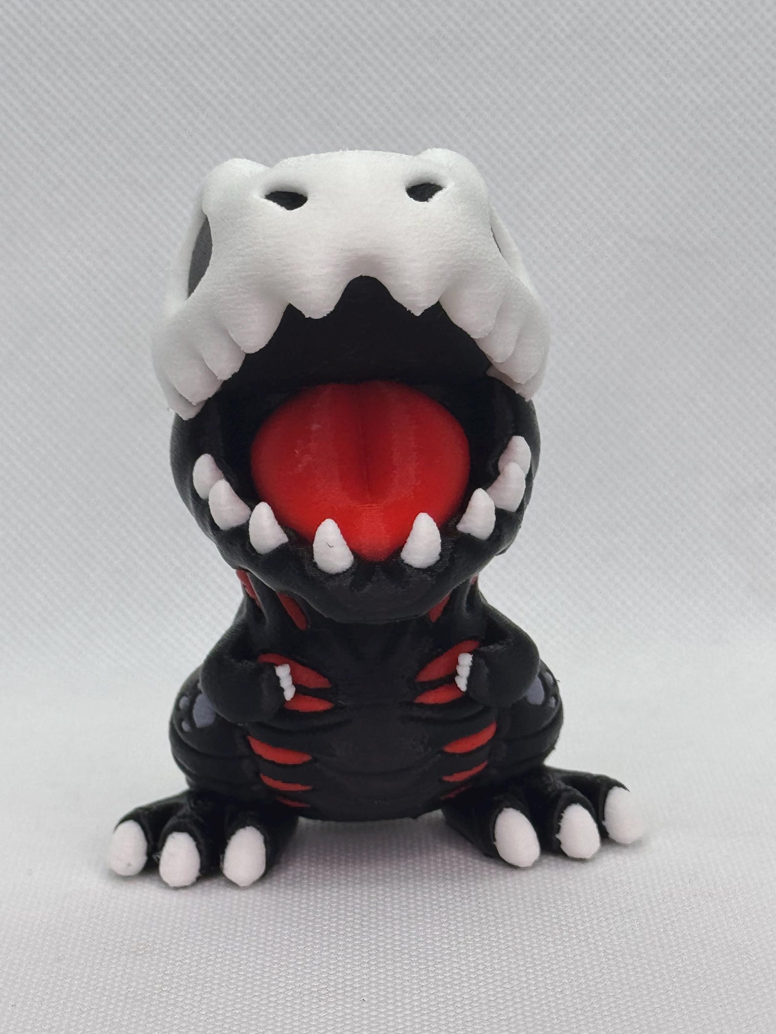 Boney Beast Zilla T-rex 3D Printed Dinosaur Toy - Etsy