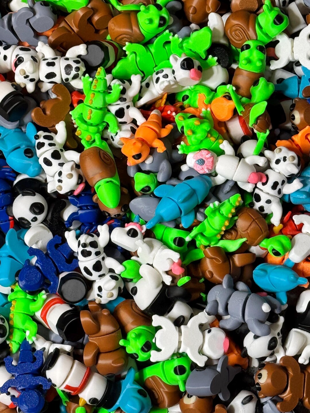 Mini Animals -articulating - Pocket Pets - Pick Your Own - 3D Printed ...