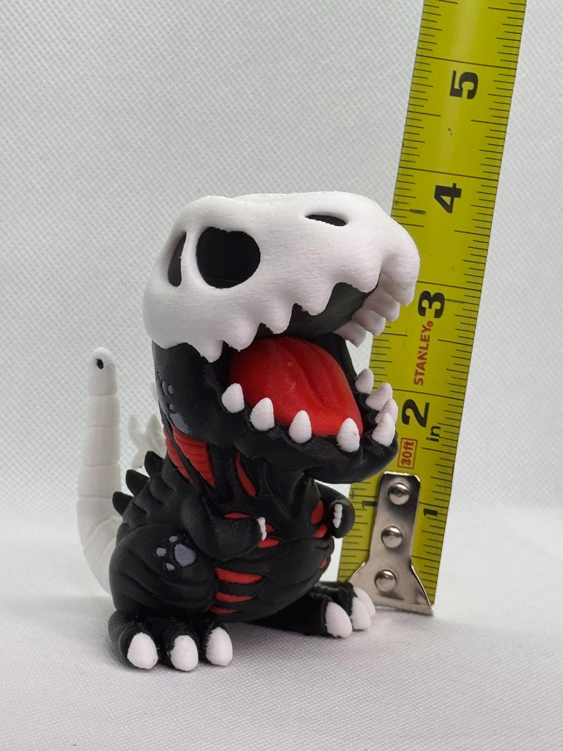 Boney Beast Zilla T-rex 3D Printed Dinosaur Toy - Etsy