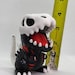 Boney Beast Zilla T-rex 3D Printed Dinosaur Toy - Etsy