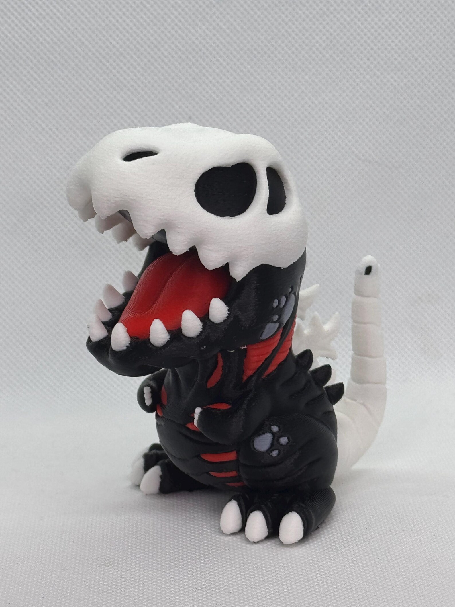 Boney Beast Zilla T-rex 3D Printed Dinosaur Toy - Etsy