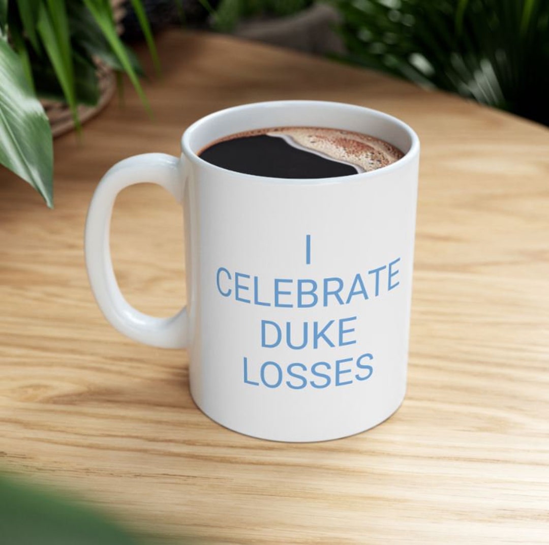 Duke Defeat Delight: 11-ounce Ceramic Mug for Victorious Sips (one ...