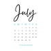 2025 Minimalist Calendar With Affirmations (digital Download) - Etsy