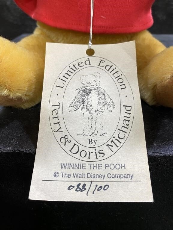 Rare Terry Doris Michaud carrousel Winnie the Pooh Limited Edition 88/ ...