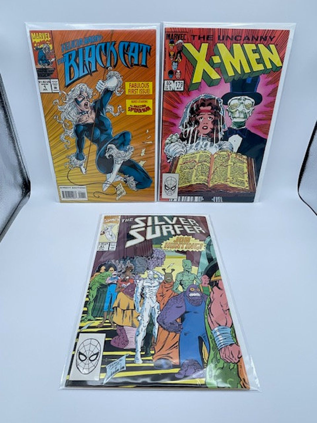 Marvel Comics Lot of 3 Rare Felicity Hardy: the Black Cat 1, Uncanny X ...