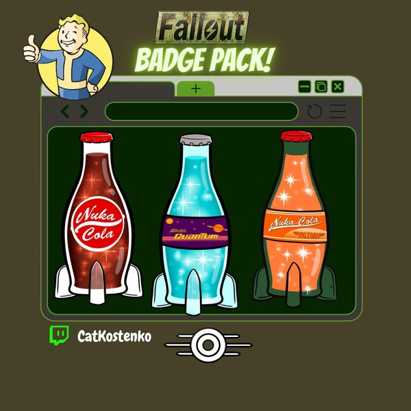 Twitch Emotes Fallout - Etsy