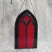 Stained Glass Gothic Arch Window Panel Wall Decoration - Etsy