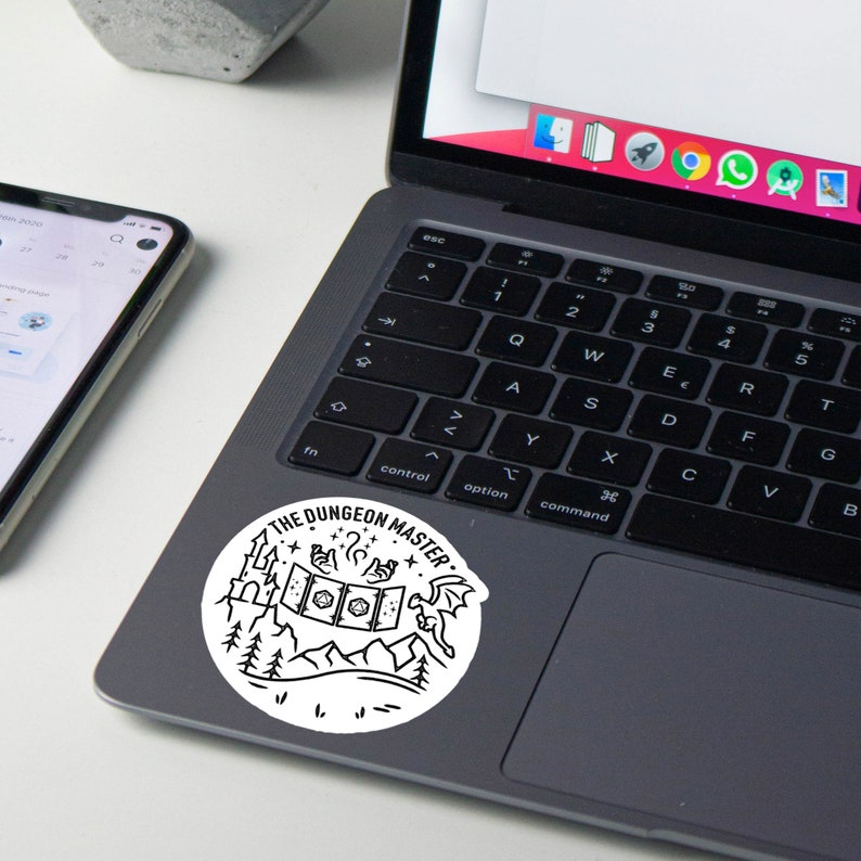 Dungeons & Dragons Sticker Pack, Dnd Class Sticker Bundle, Dungeon ...